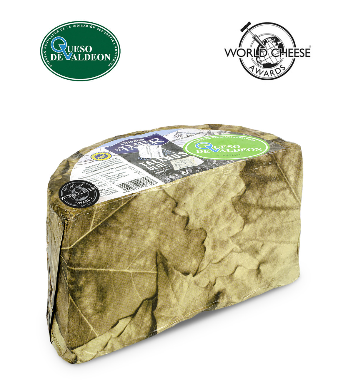 BLUE CHEESE TALENUS BLUE IGP VALDEÓN PIECE 1,5 KG - Quesos El Pastor